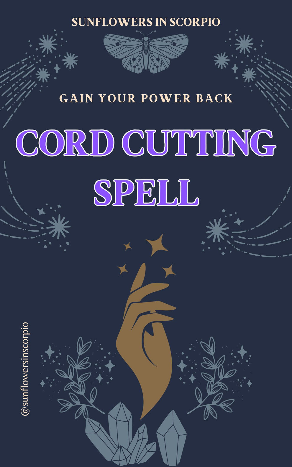 Cord Cutting Service: Release & Heal – Sunflowers in Scorpio